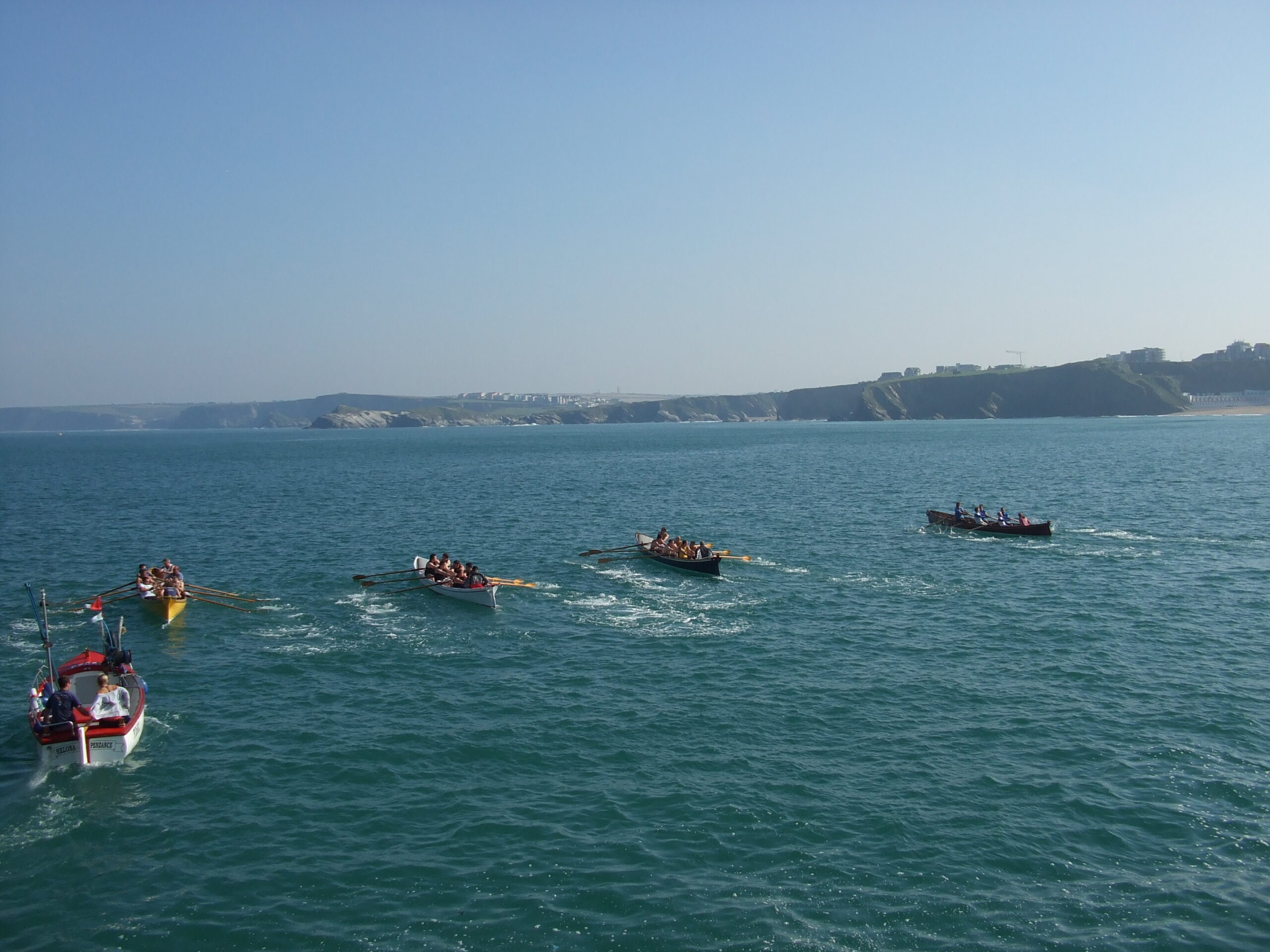 Newquay Gig Race - Kowethas Ertach Kernow