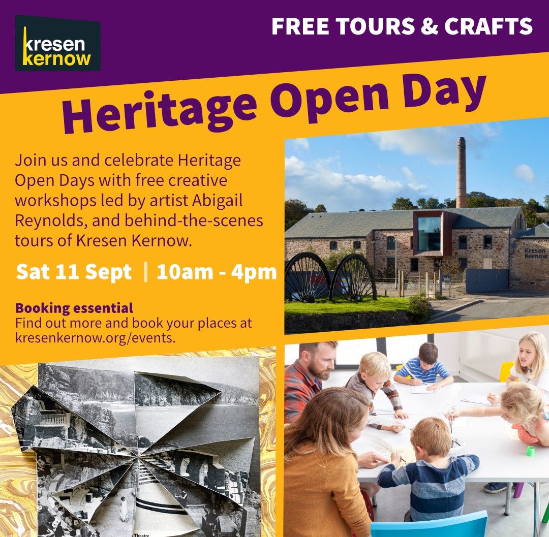 Kresen Kernow – Heritage Open Day 2021 - Kowethas Ertach Kernow