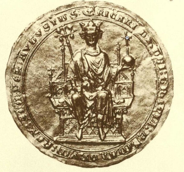Seal of Richard Earl of Cornwall - Kowethas Ertach Kernow