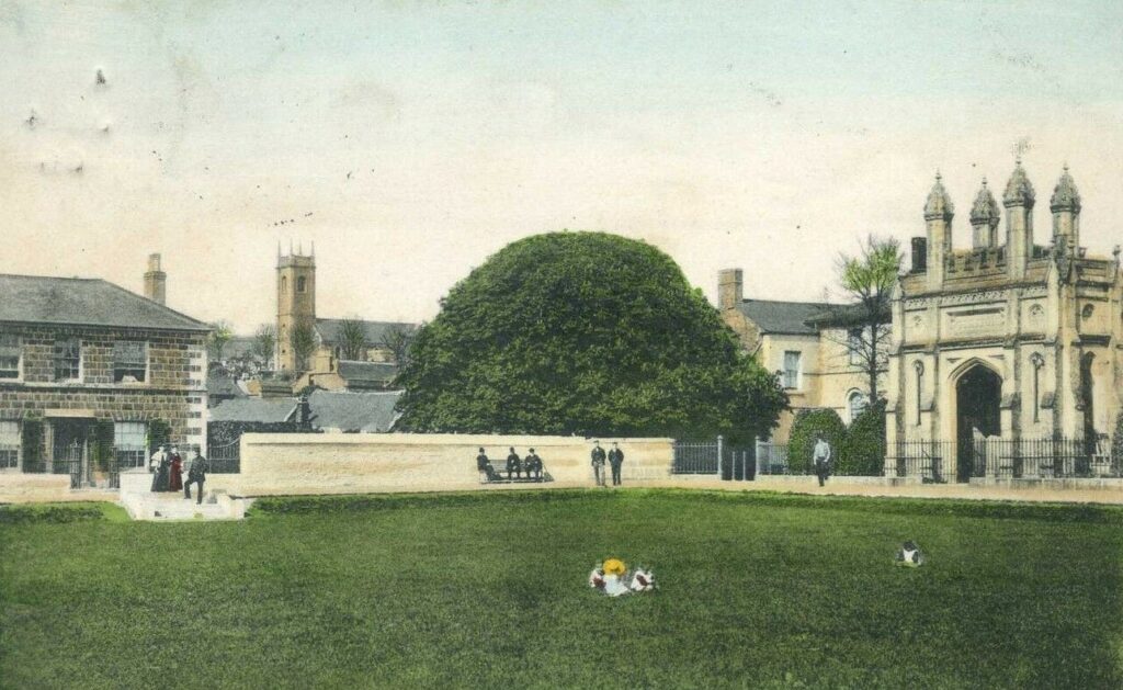 HELSTON – The Bowling Green site of Helston Castle - Kowethas Ertach Kernow