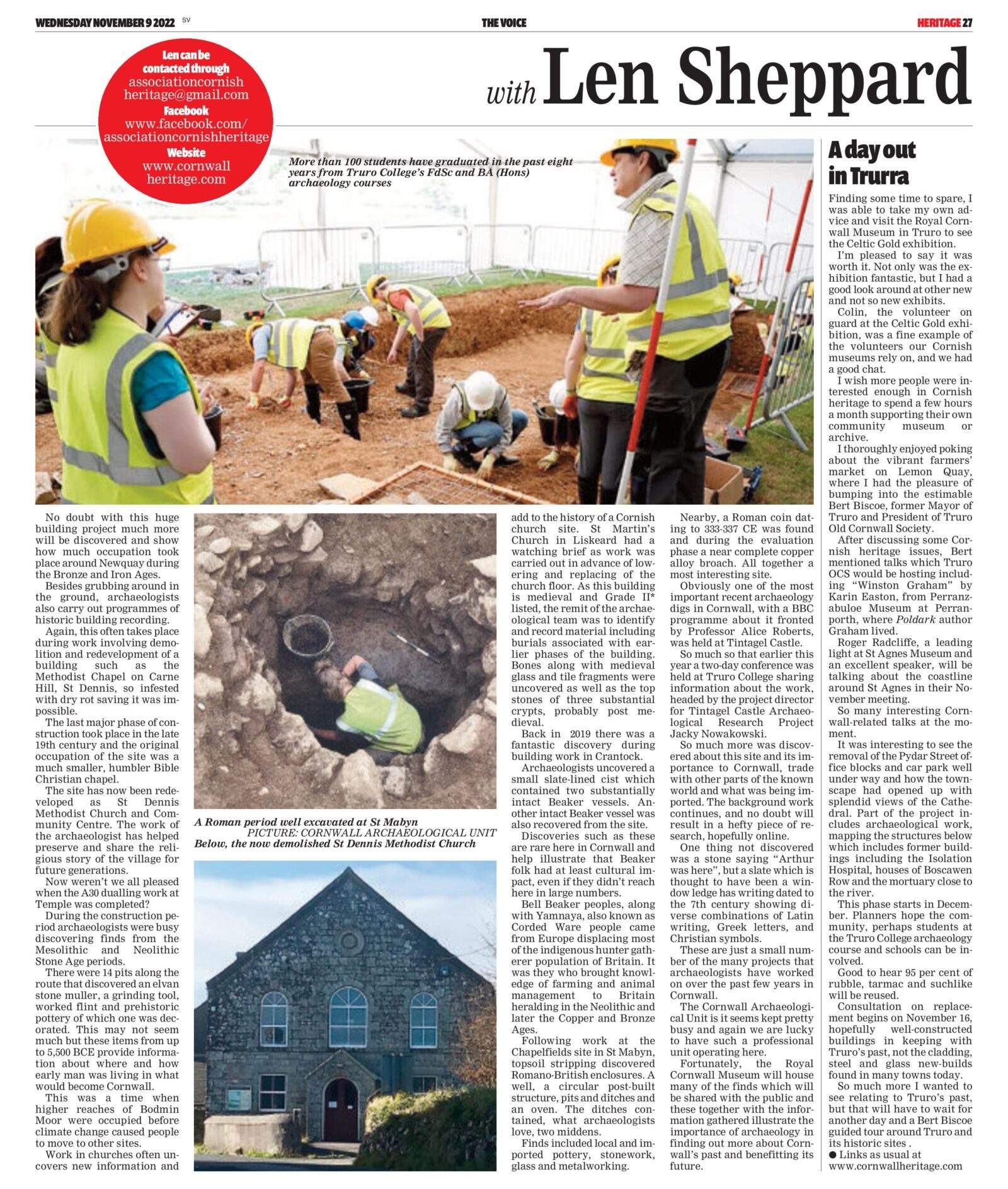 Ertach Kernow – The importance of archaeology for Cornwall