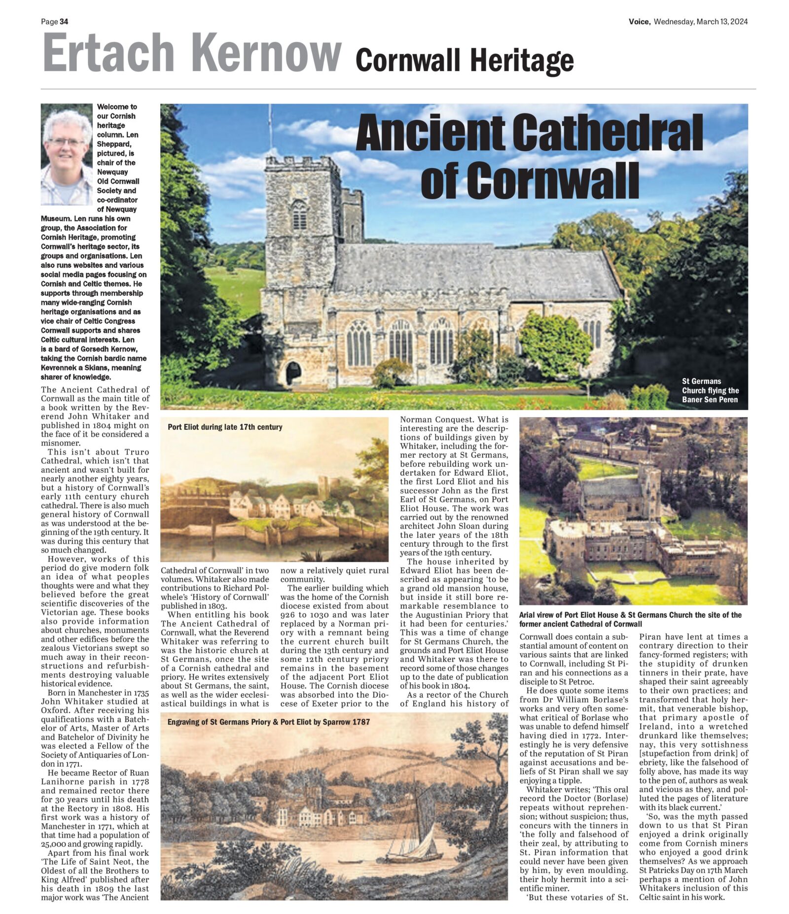 Cornish historic, cultural & environmental heritage