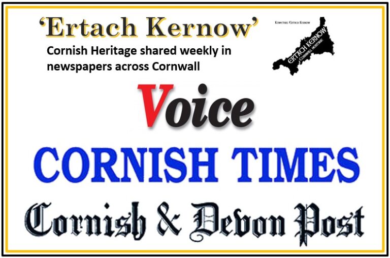 Ertach Kernow – Kernewek, the Celtic language of Cornwall