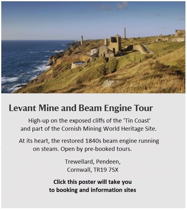 Levant Mine & Beam Engine Tours - Kowethas Ertach Kernow