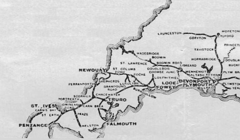 Cornish Railways Pre-1920 - Kowethas Ertach Kernow