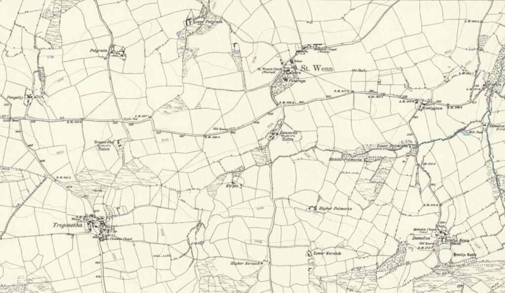 St Wenn 1888 - Kowethas Ertach Kernow