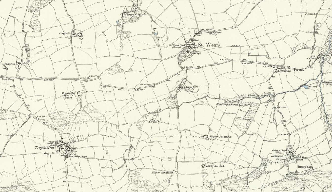 St Wenn 1888 - Kowethas Ertach Kernow