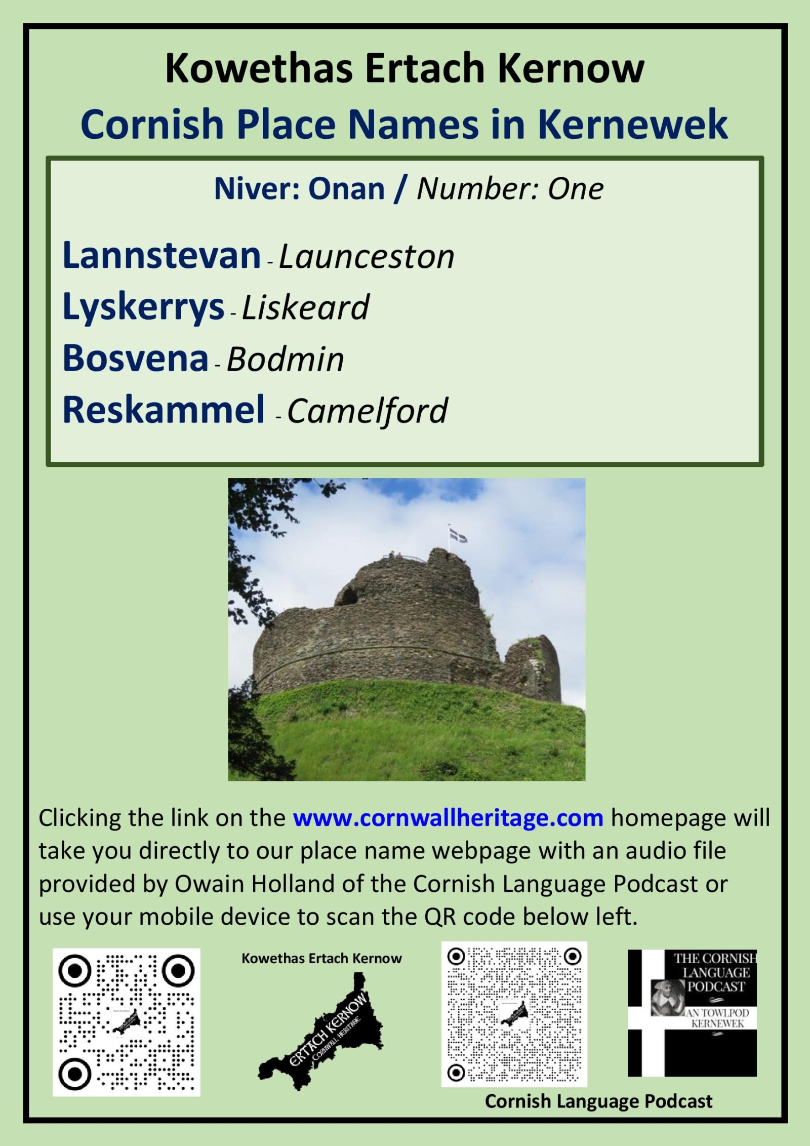 Kowethas Ertach Kernow - Cornwall's historic, cultural & environmental ...