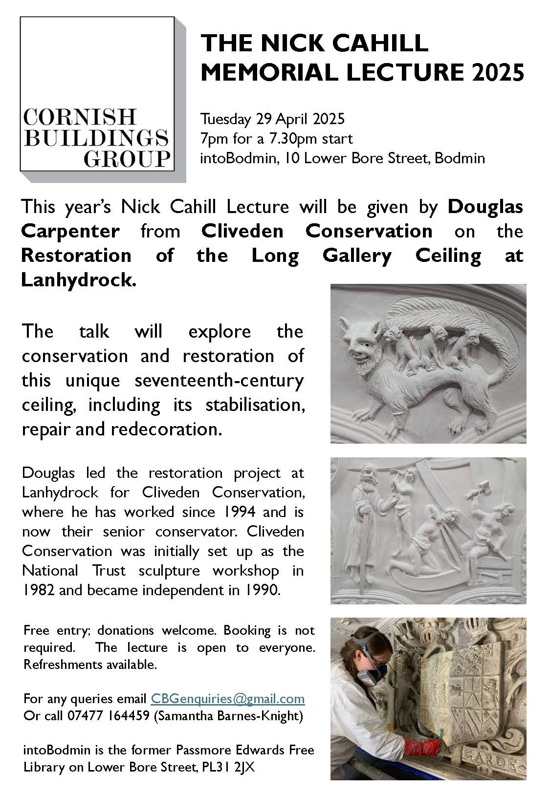 Cornish Buildings Group – NCML 2025 - Kowethas Ertach Kernow